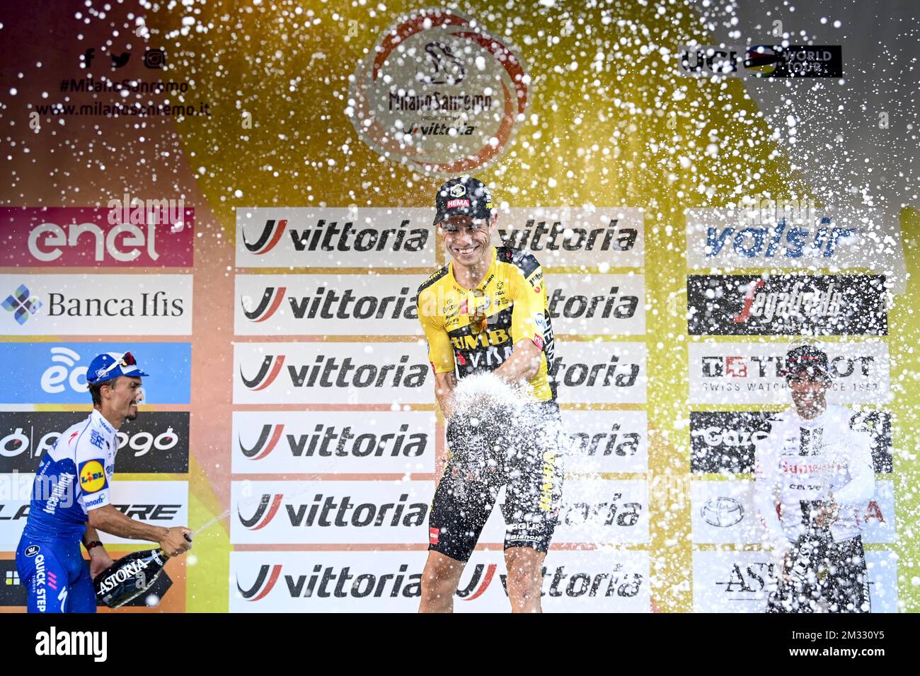 Alaphilippe milan san remo hi-res stock photography and images - Alamy