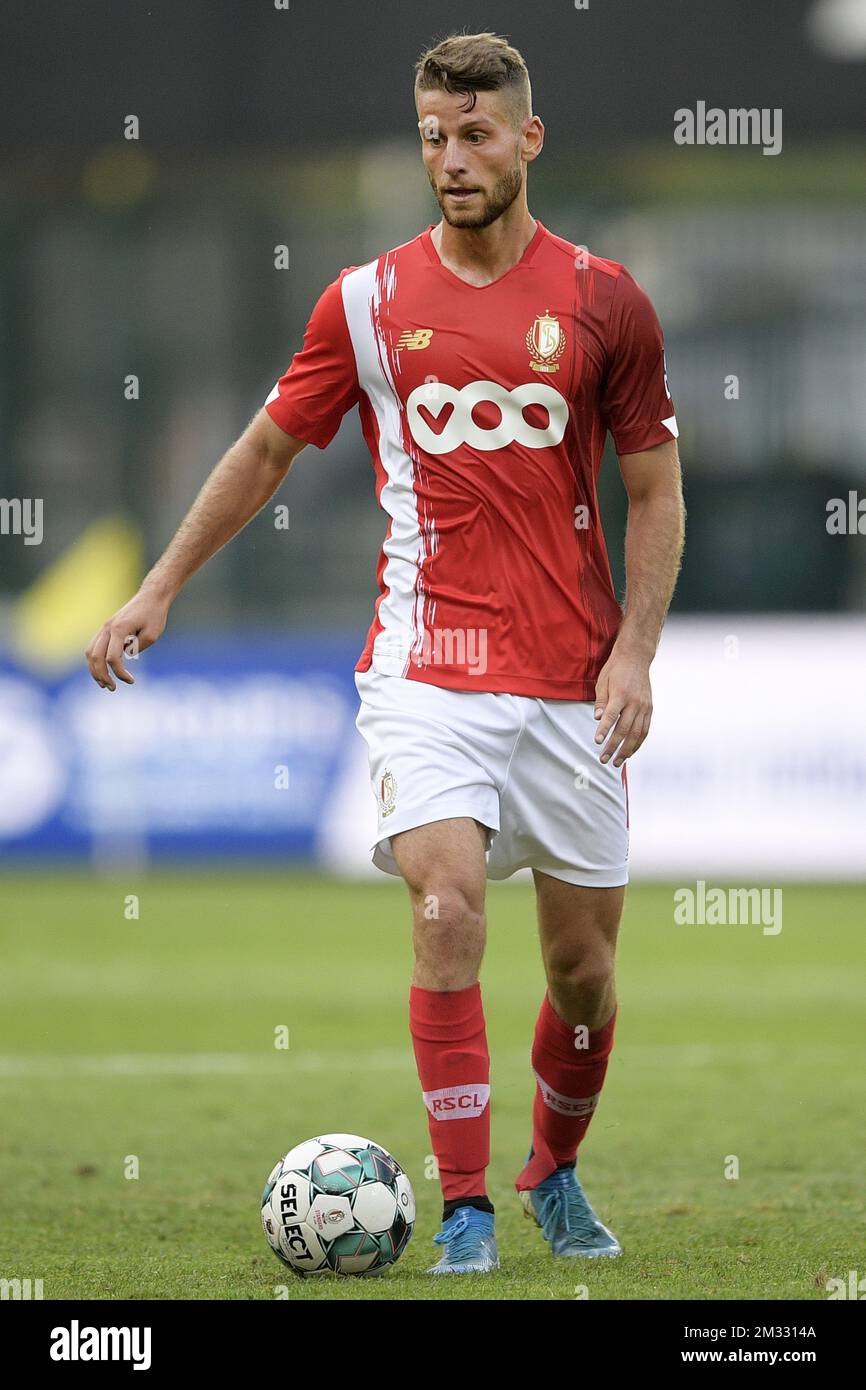Standard's Eden Shamir pictured in action during the Jupiler Pro League ...