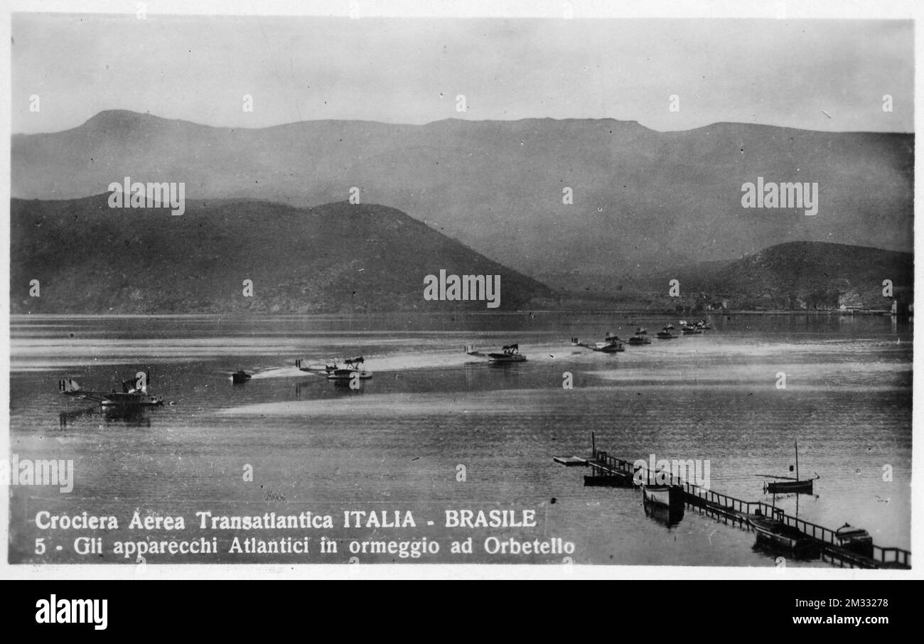 Aeroplani - Aviatori Crociera Aerea Transatlantica Italia Brasile ...
