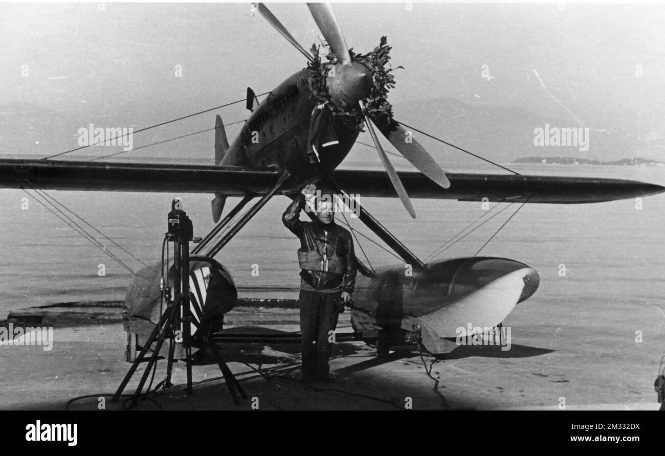 Francesco Agello - Aeronautica Idrovolante Macchi (anni 30) (1 Stock ...