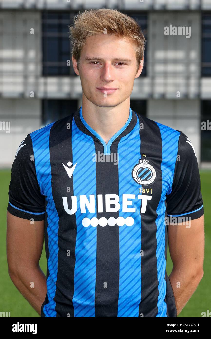 Club's Siemen Voet poses for photographer, at the 2020-2021 photoshoot ...