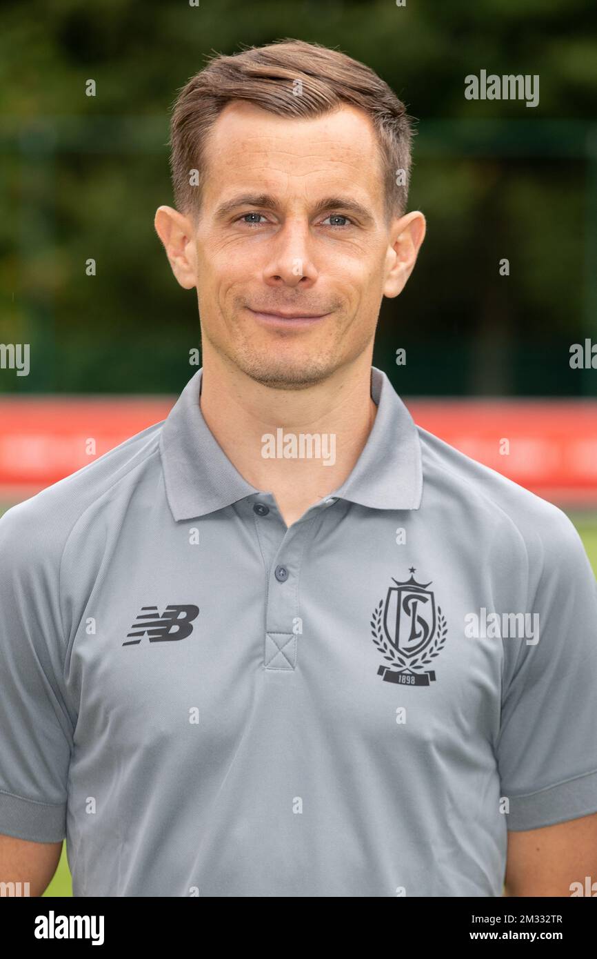 Standard's physical coah Kevin Miny poses for photographer, at the 2020 ...