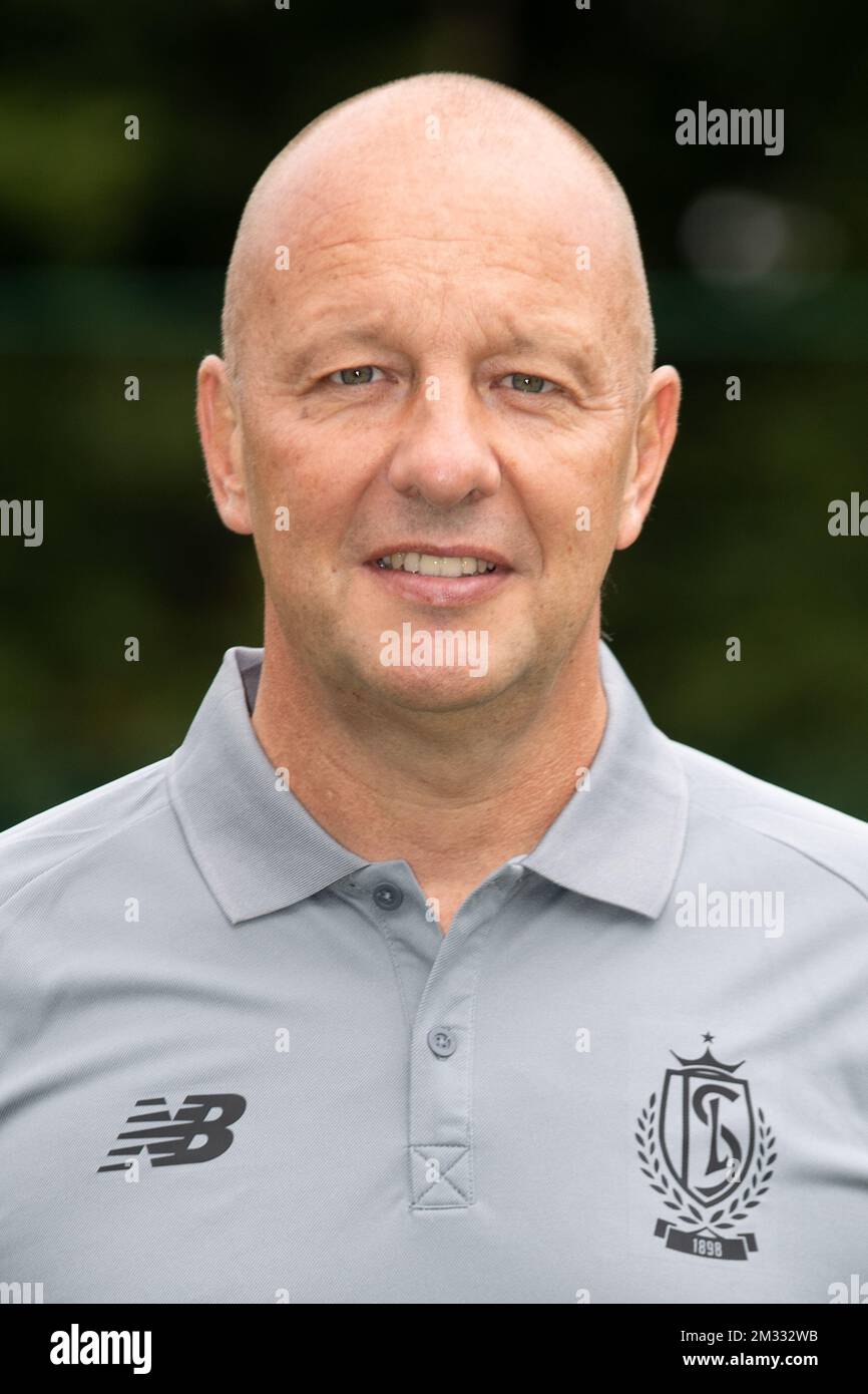 Standard's video analyst Patrick Asselman poses for photographer, at ...