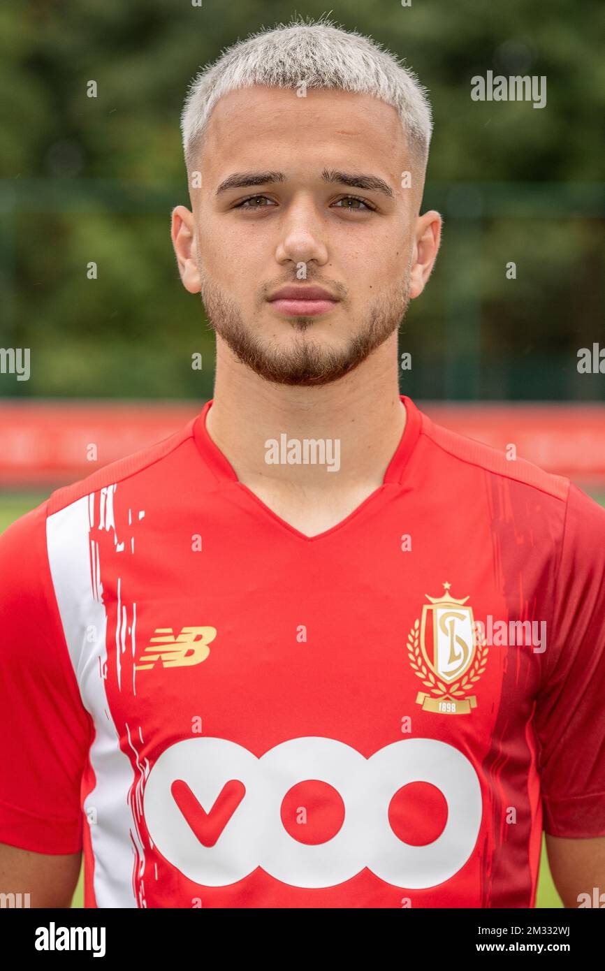 Standard's Nicolas Raskin poses for photographer, at the 2020-2021 ...