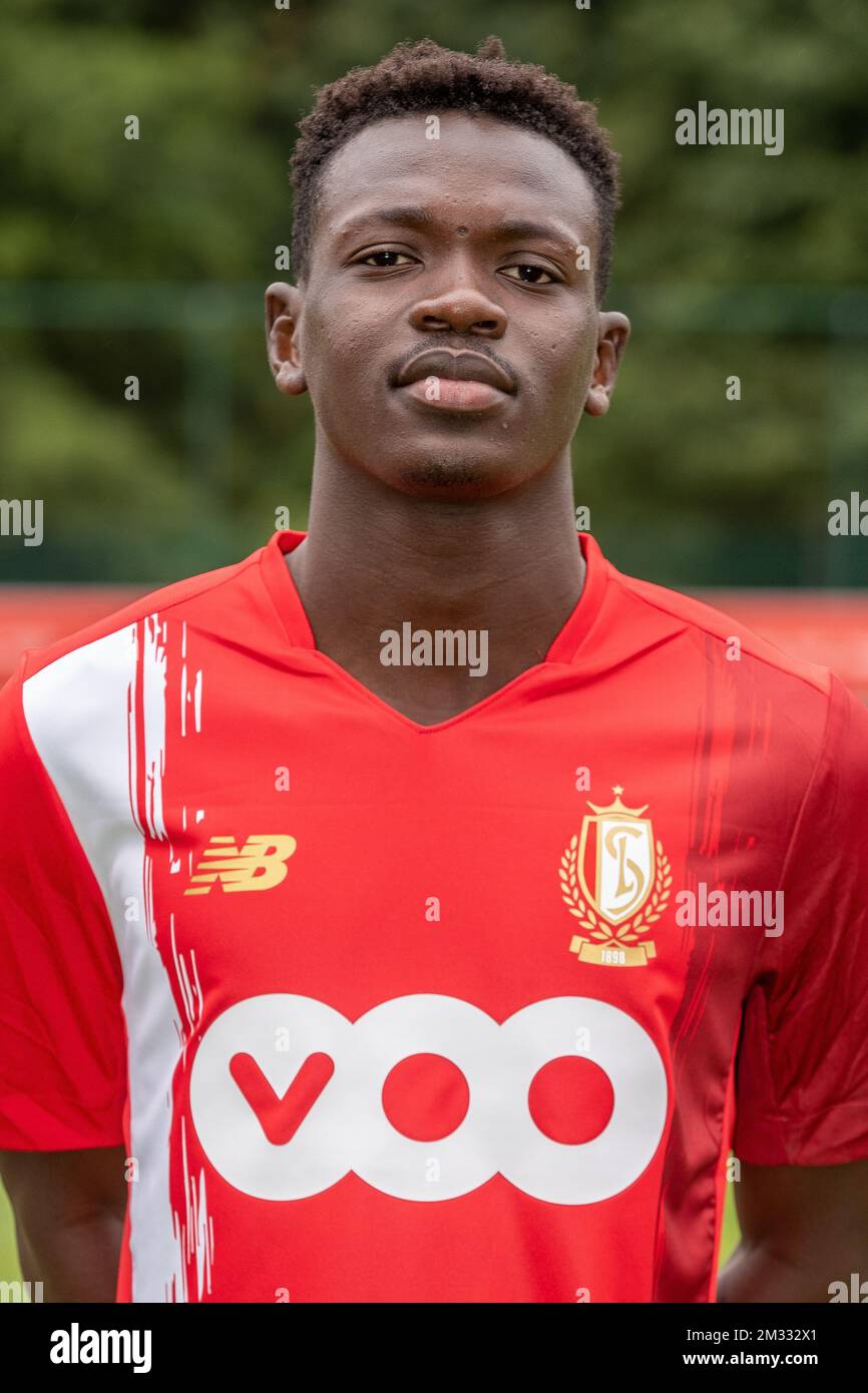 Standard's Abdoul Tapsoba poses for photographer, at the 2020-2021 ...