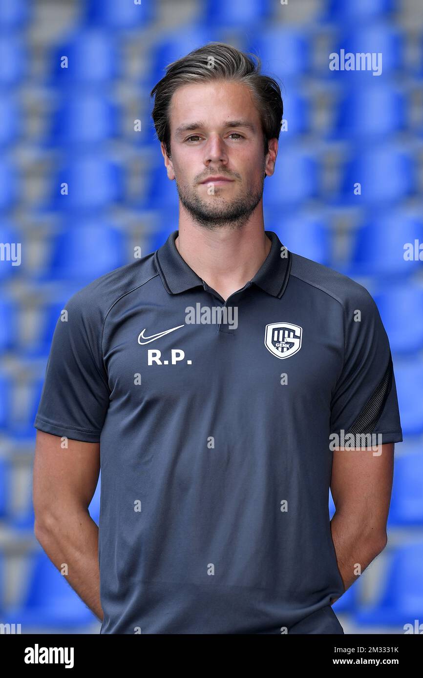 Genk's physical coach Ruben Peeters poses for the photographer at the ...