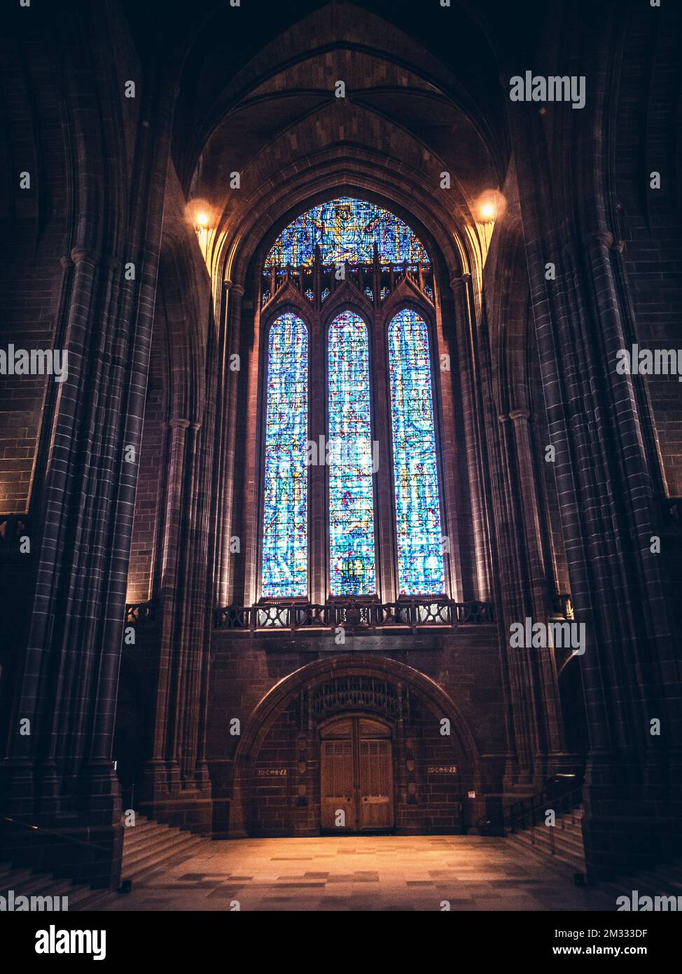 Interior of Liverpool Cathedral Stock Photo - Alamy