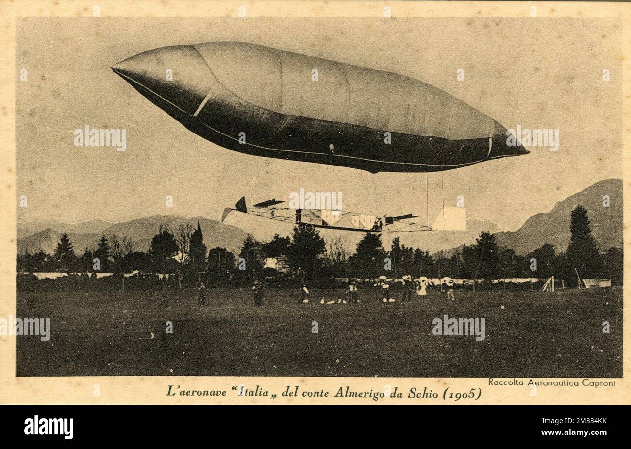 Aeroplani - Raccolta Aeronautica Caproni (16 Stock Photo - Alamy