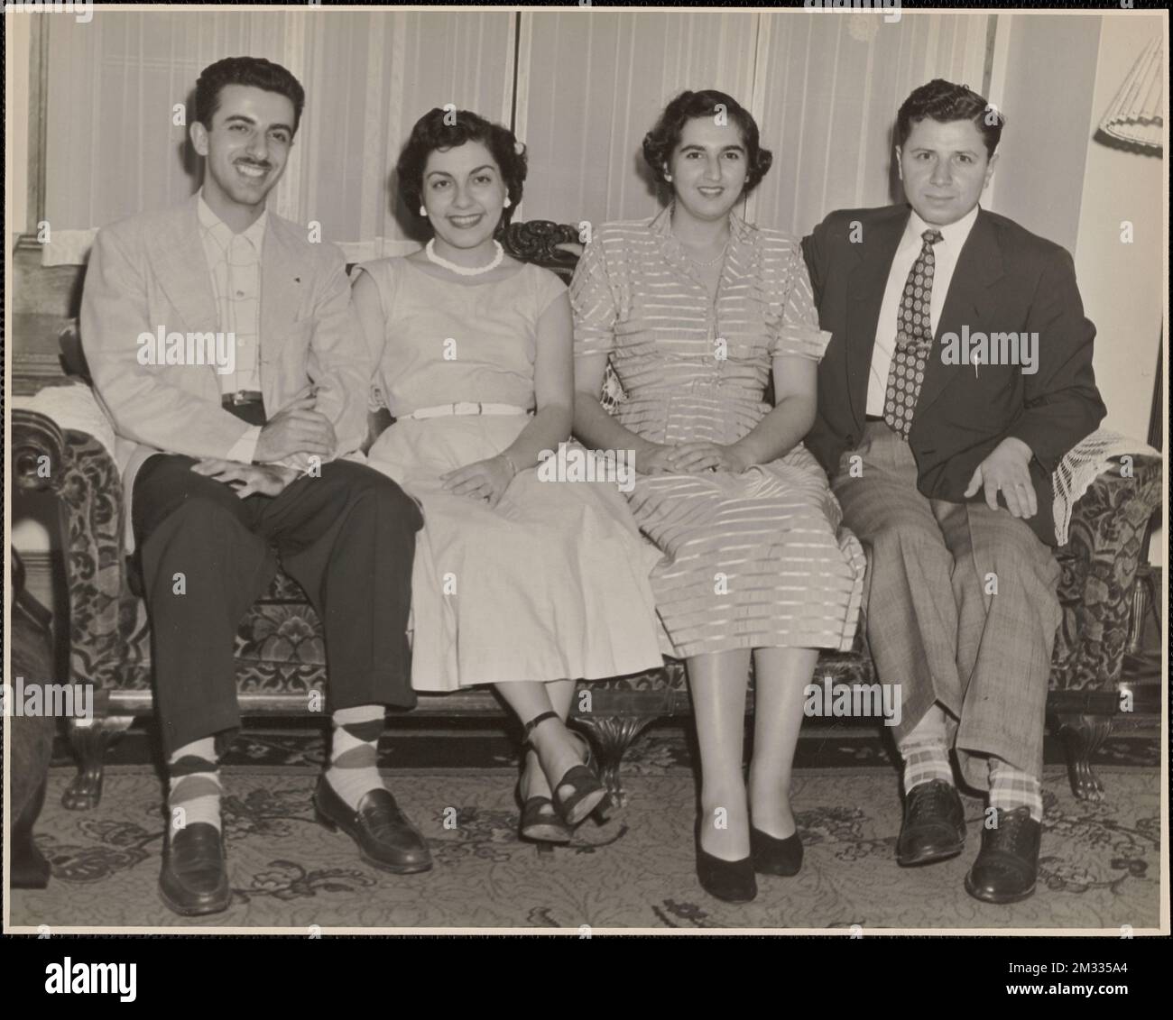 George Changalian and Miss Anahid Ann Karoghlanian. Mr. & Mrs. Asadoor ...