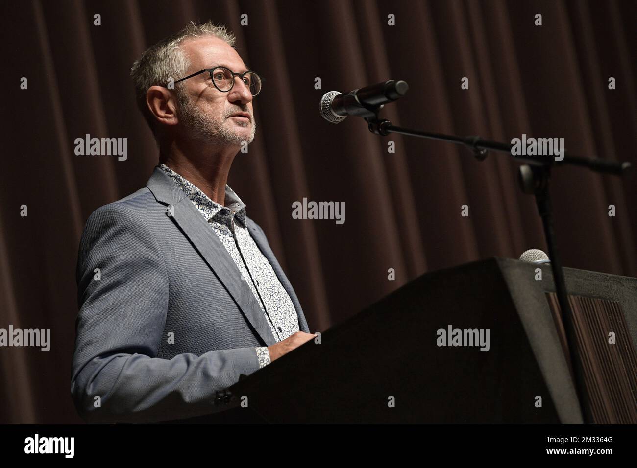 Paul Marchal pictured during a tribute ceremony for the 25 years of the ...