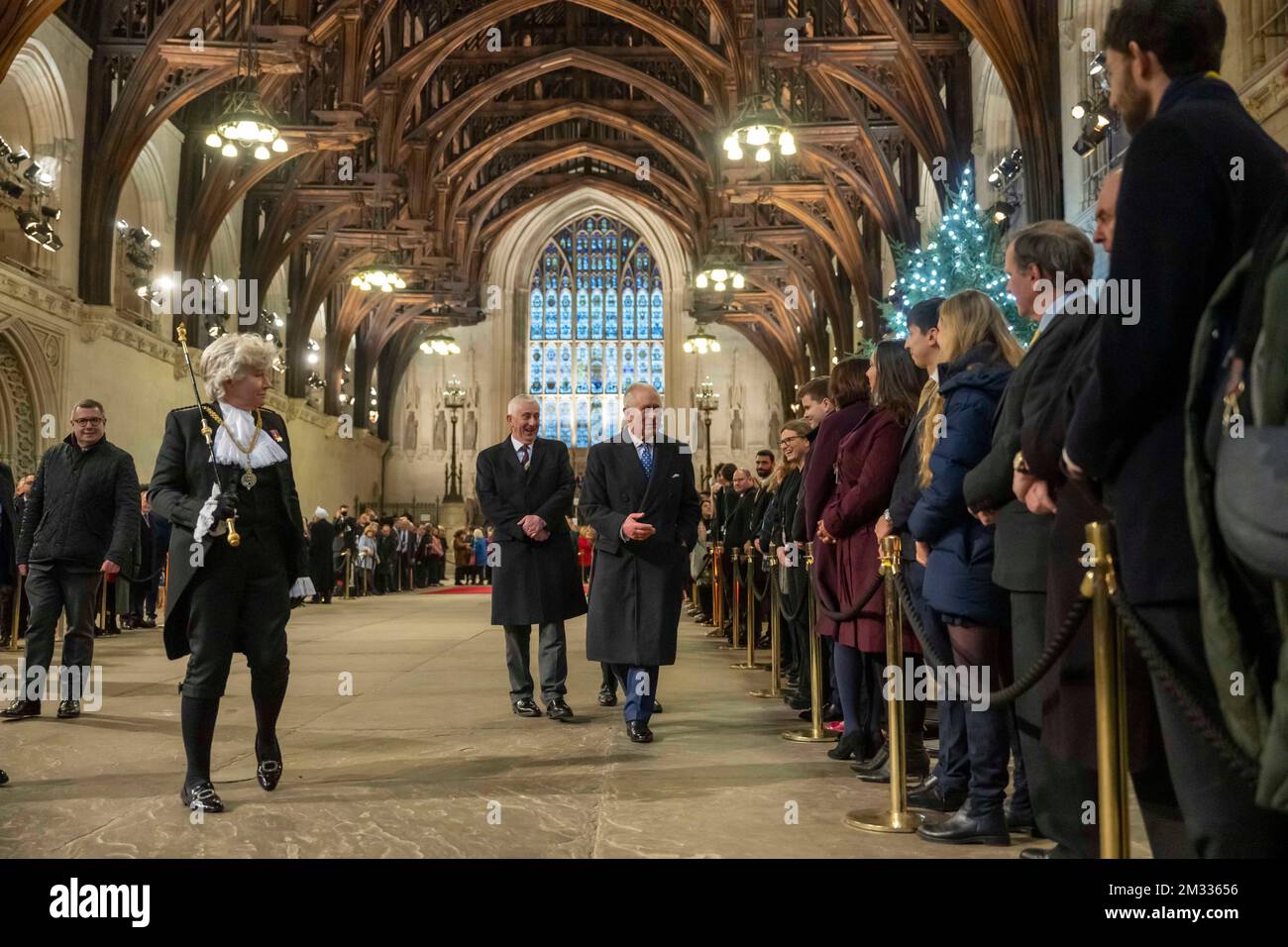 King Charles III during a visit to Westminster Hall, Houses of ...