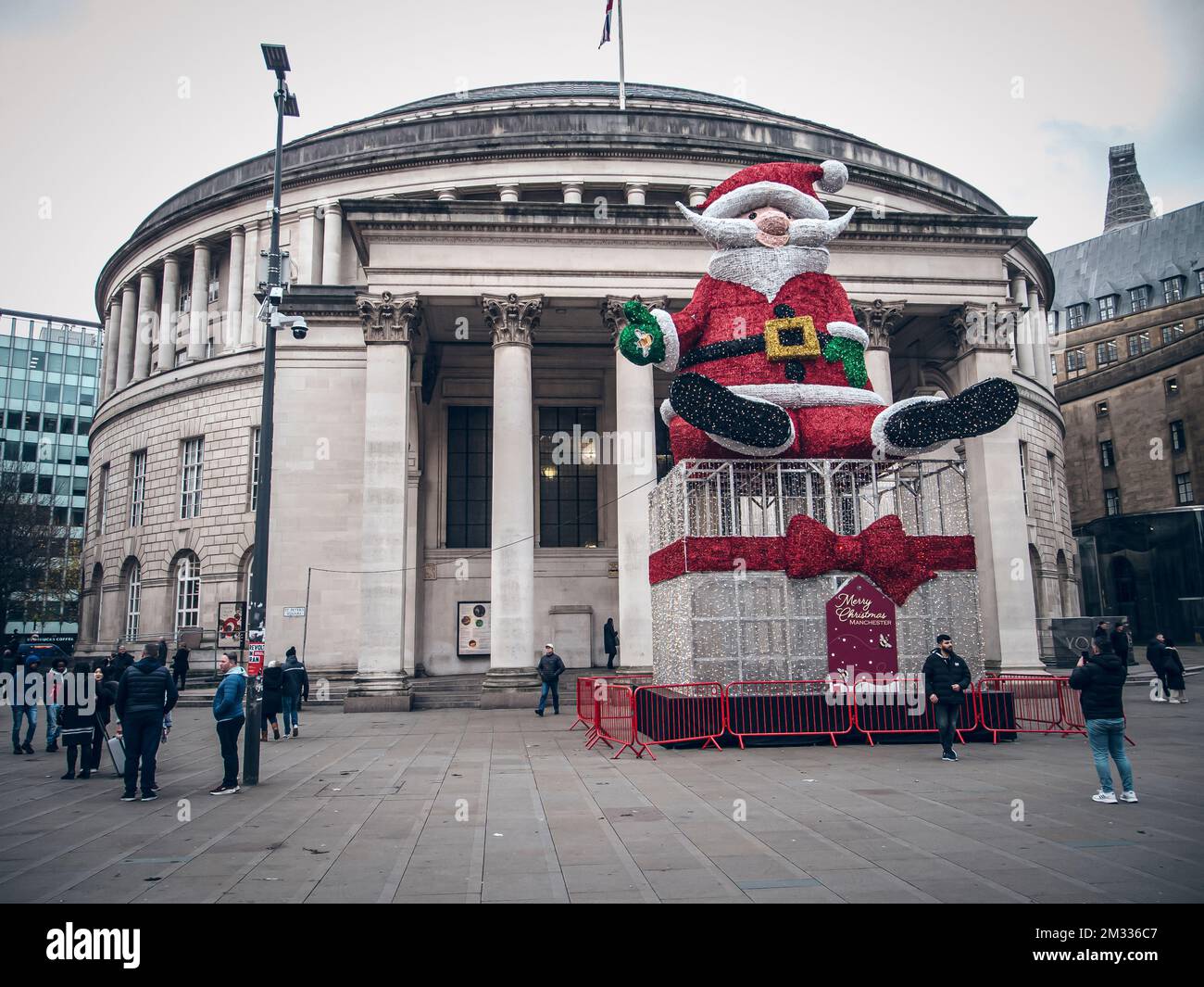 Manchester central library santa claus hi-res stock photography and ...