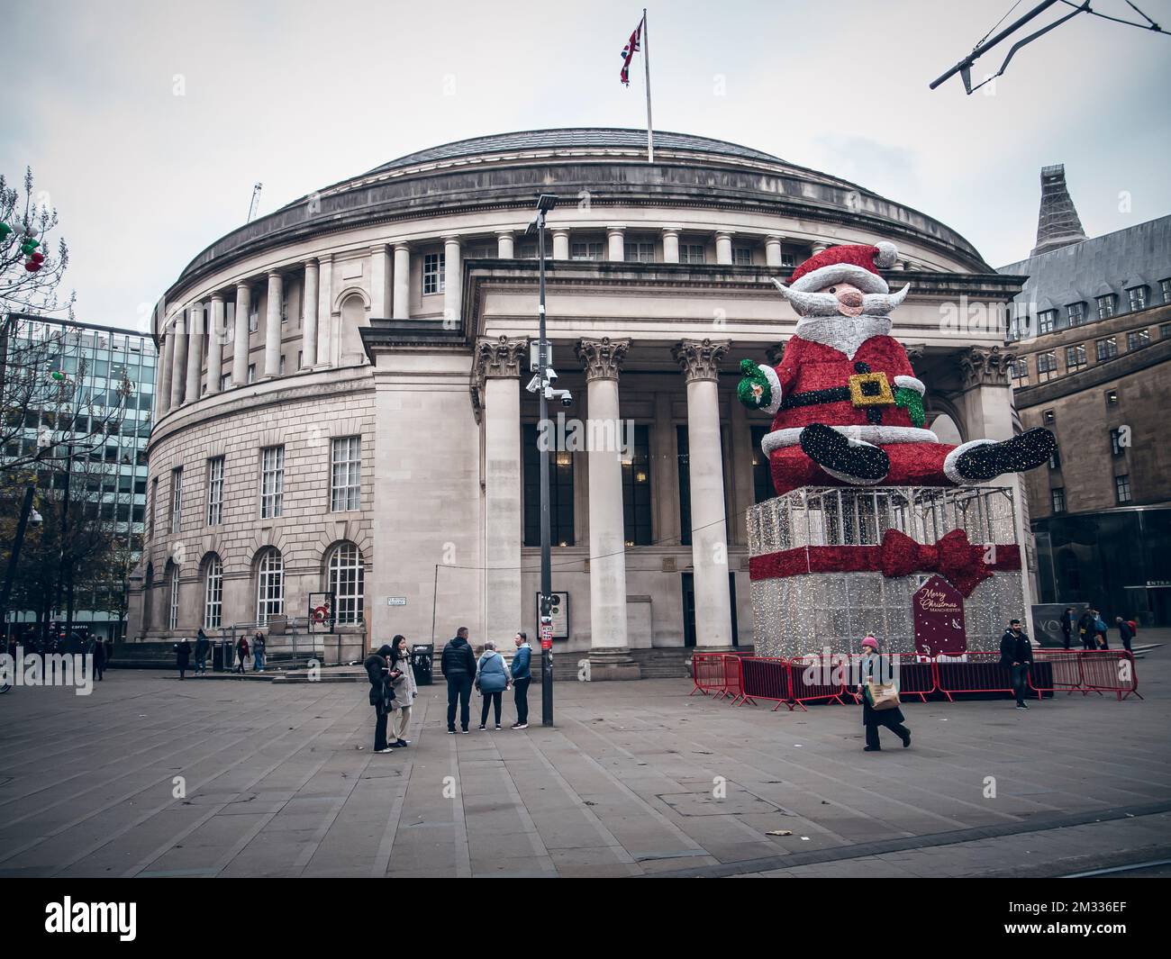 Manchester central library santa claus hi-res stock photography and ...