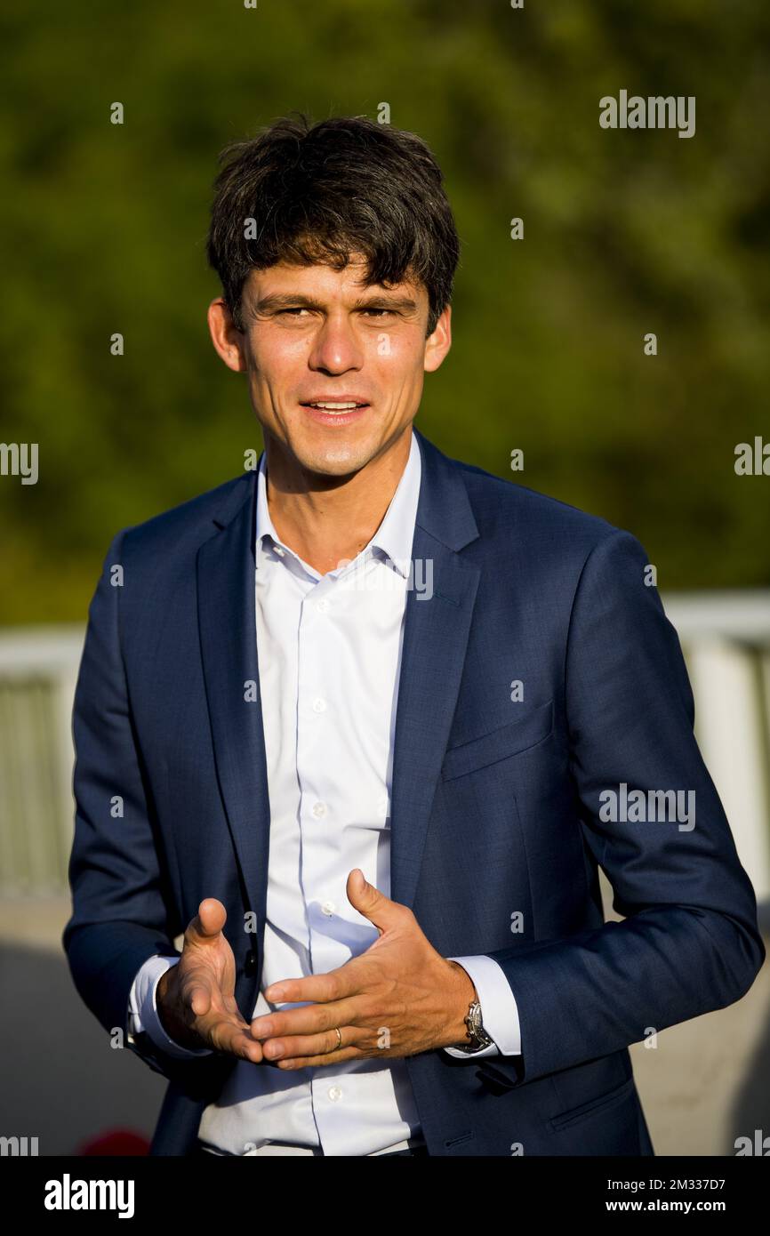 Flemish Minister for Youth, Media and Brussels Affairs Benjamin Dalle ...