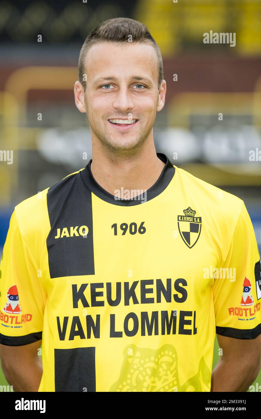 Lierse's Ben Santermans poses for the photographer, in marge of the ...