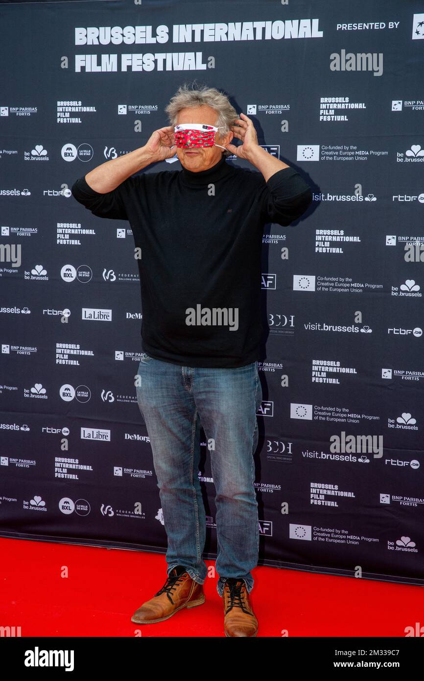 Thierry De Coster pictured at the red carpet on the opening night of ...