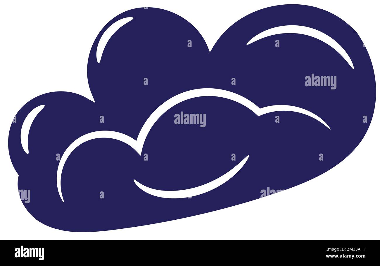 Isolated sketch of a cloud icon Vector Stock Vector Image & Art - Alamy