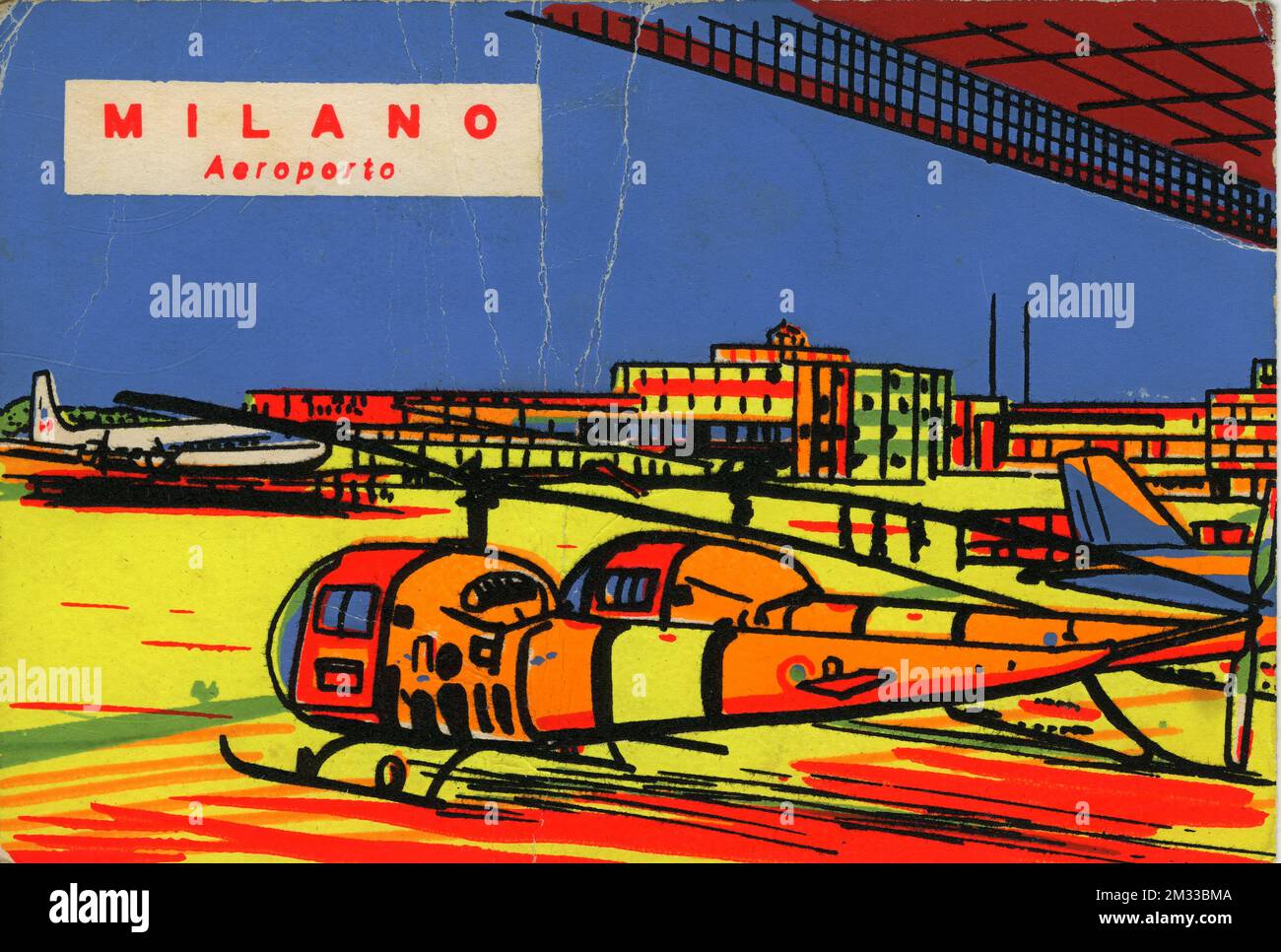 Aeroplani - Aeroporto di Milano Linate Stock Photo - Alamy
