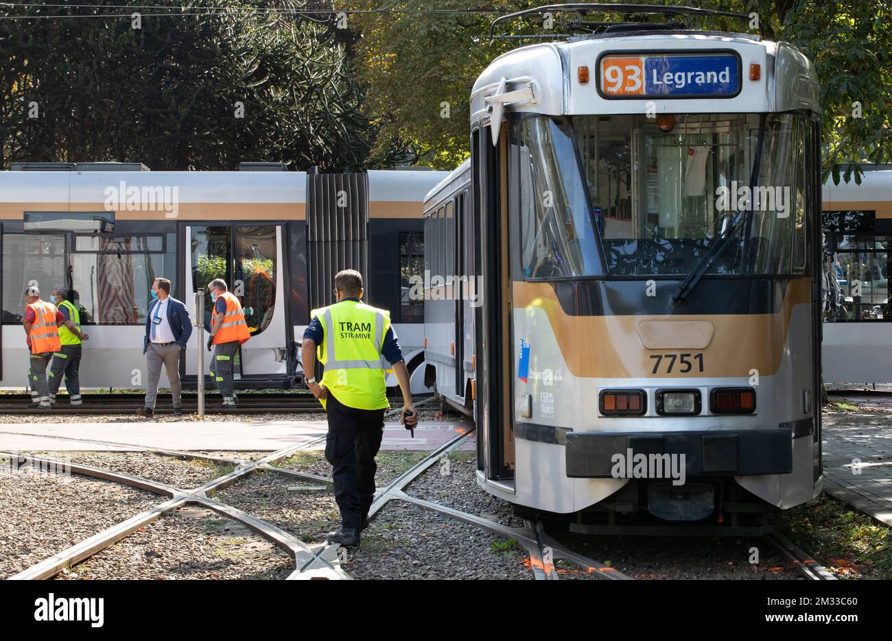 93 tram line hi-res stock photography and images - Alamy
