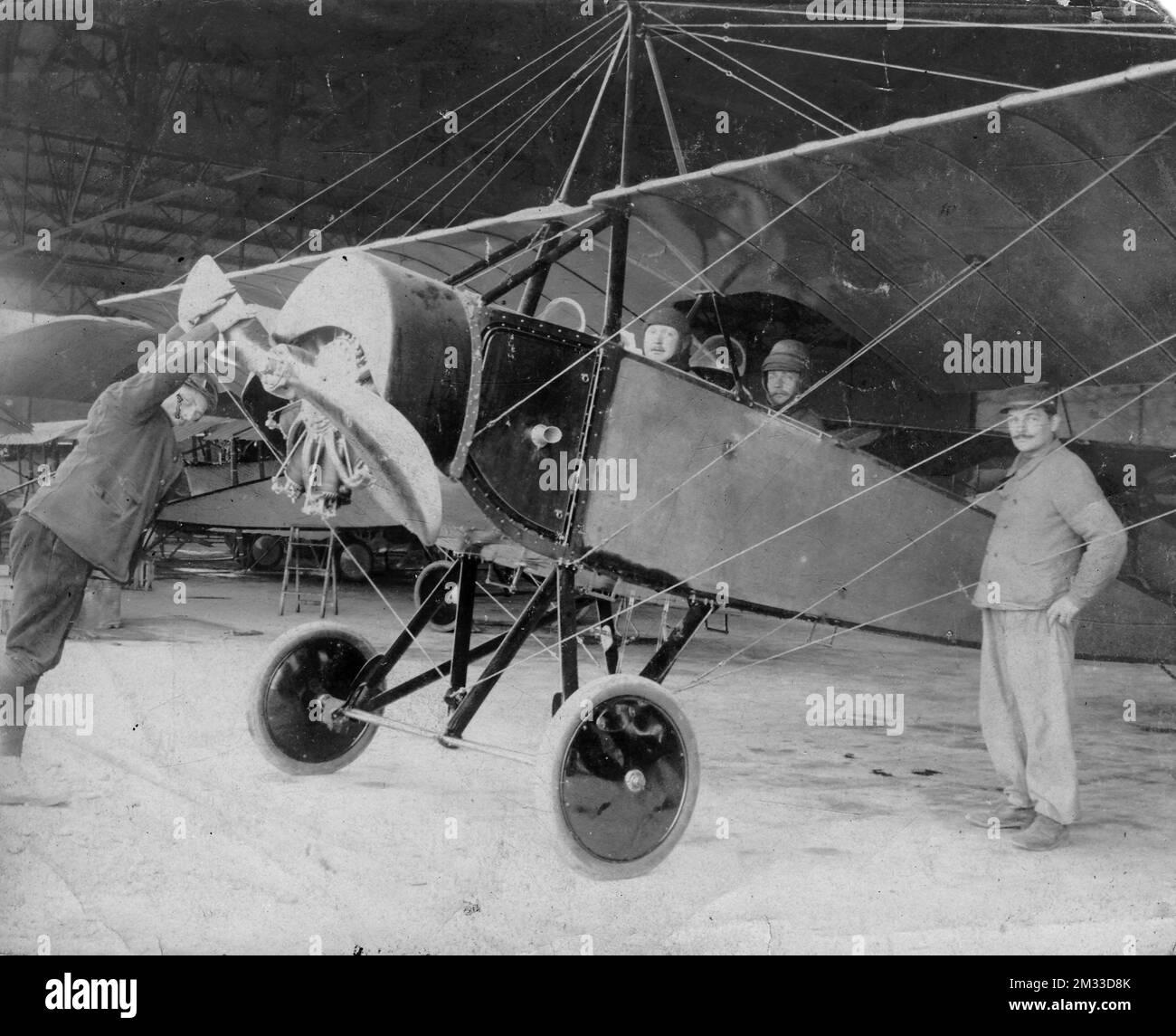Aeroplani - Morane-Saulnier Type L, monomotore monoplano ad ala alta a ...