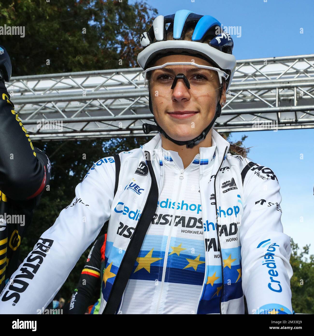 Dutch Yara Kastelijn pictured before the women's elite race of the ...