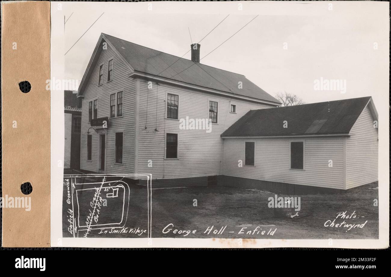 George Hall, store, Smith's Village, Enfield, Mass., Mar. 28, 1928 ...