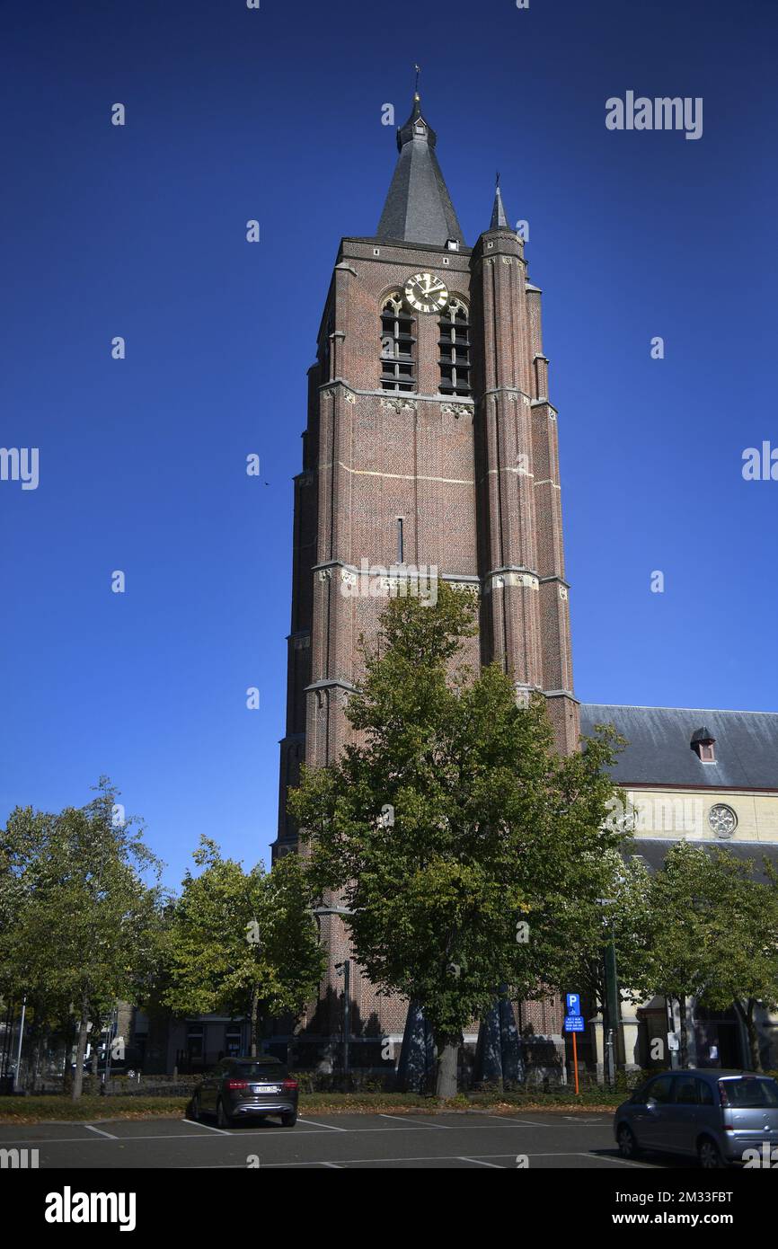 Illustration picture shows the church in Peer, Thursday 24 September ...