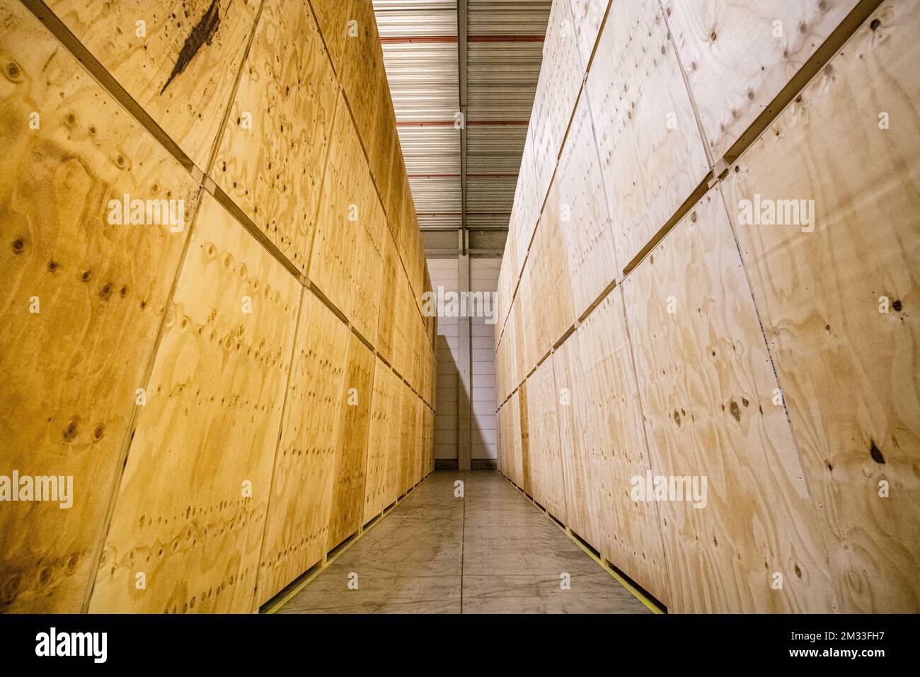 Illustration picture shows a visit to Merak, specialised in storage and ...