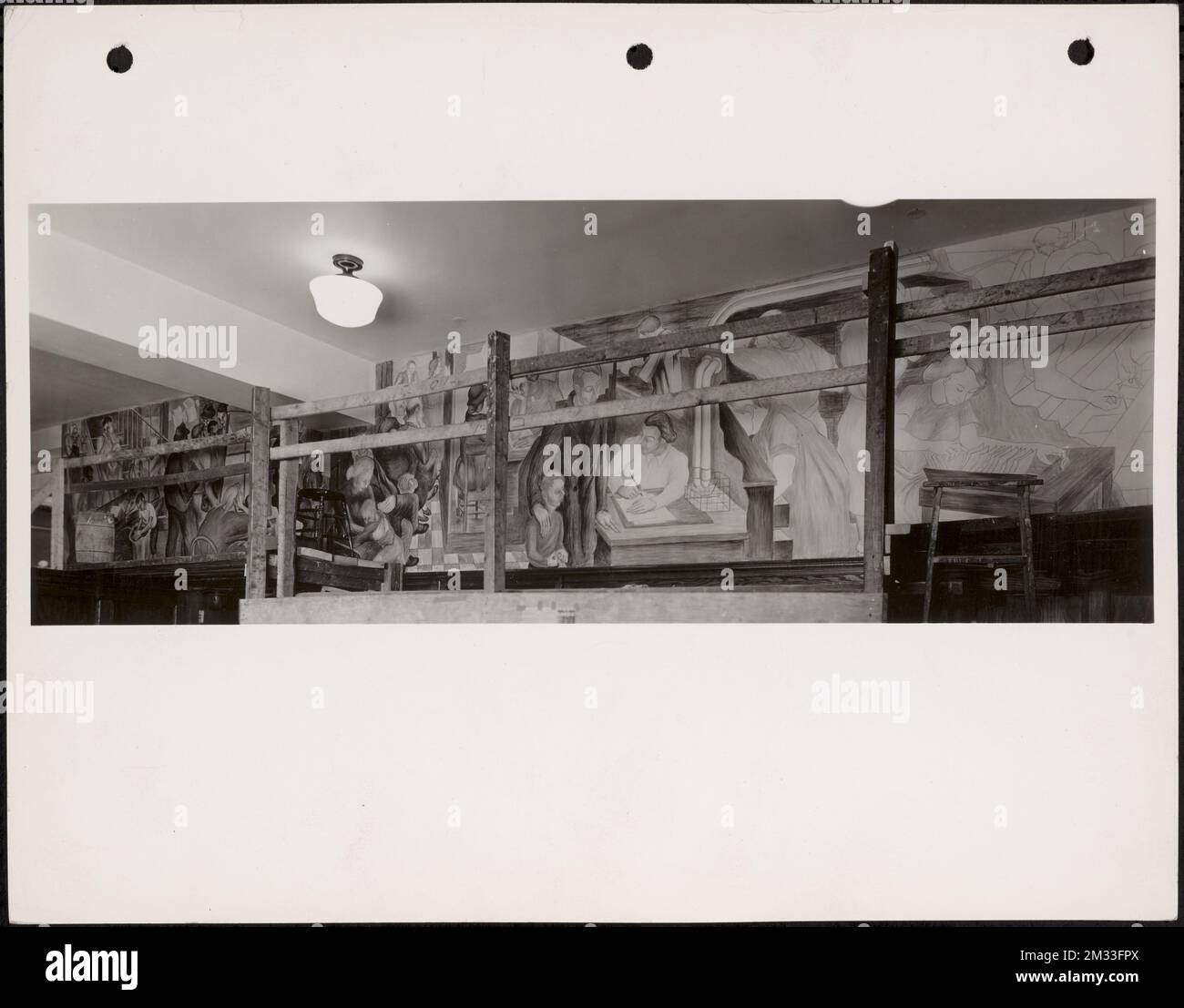 George Lloyd's mural , Murals, Processes & techniques. The ...