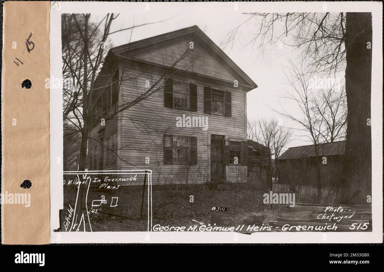 George M. Gamwell heirs, house, barn, Greenwich, Mass., Mar. 28, 1928 ...