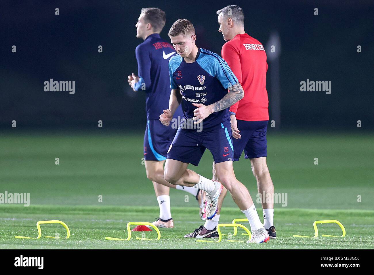 Kristijan Jakic during Croatia training session at Al Ersal 3 training ...