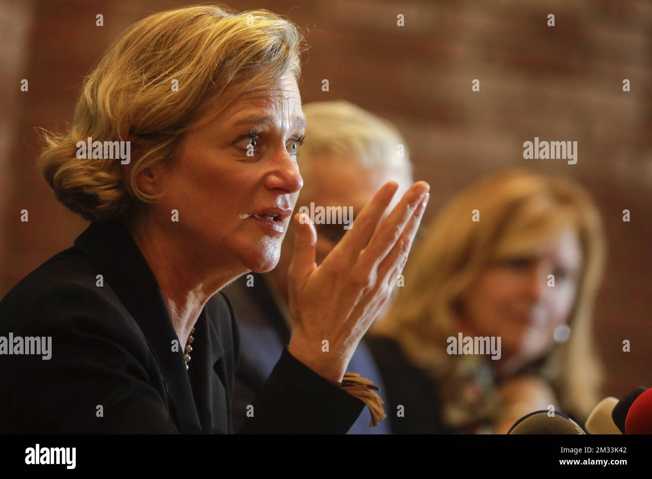Belgian artist Delphine Boel pictured during a press moment of Delphine ...