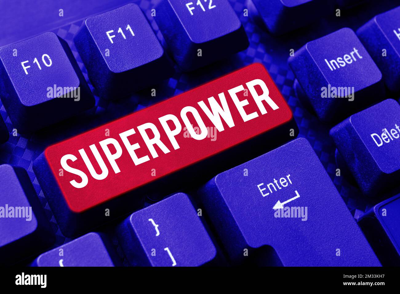 Hand writing sign Superpower, Word Written on a power or ability of a ...