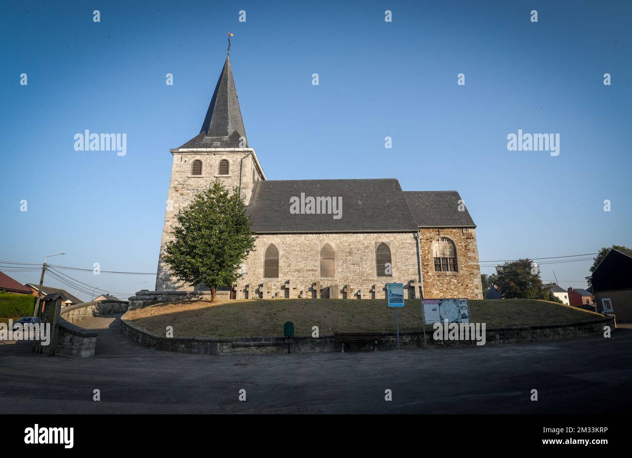 Illustration picture shows the Saint-Martin church in Villers-le ...