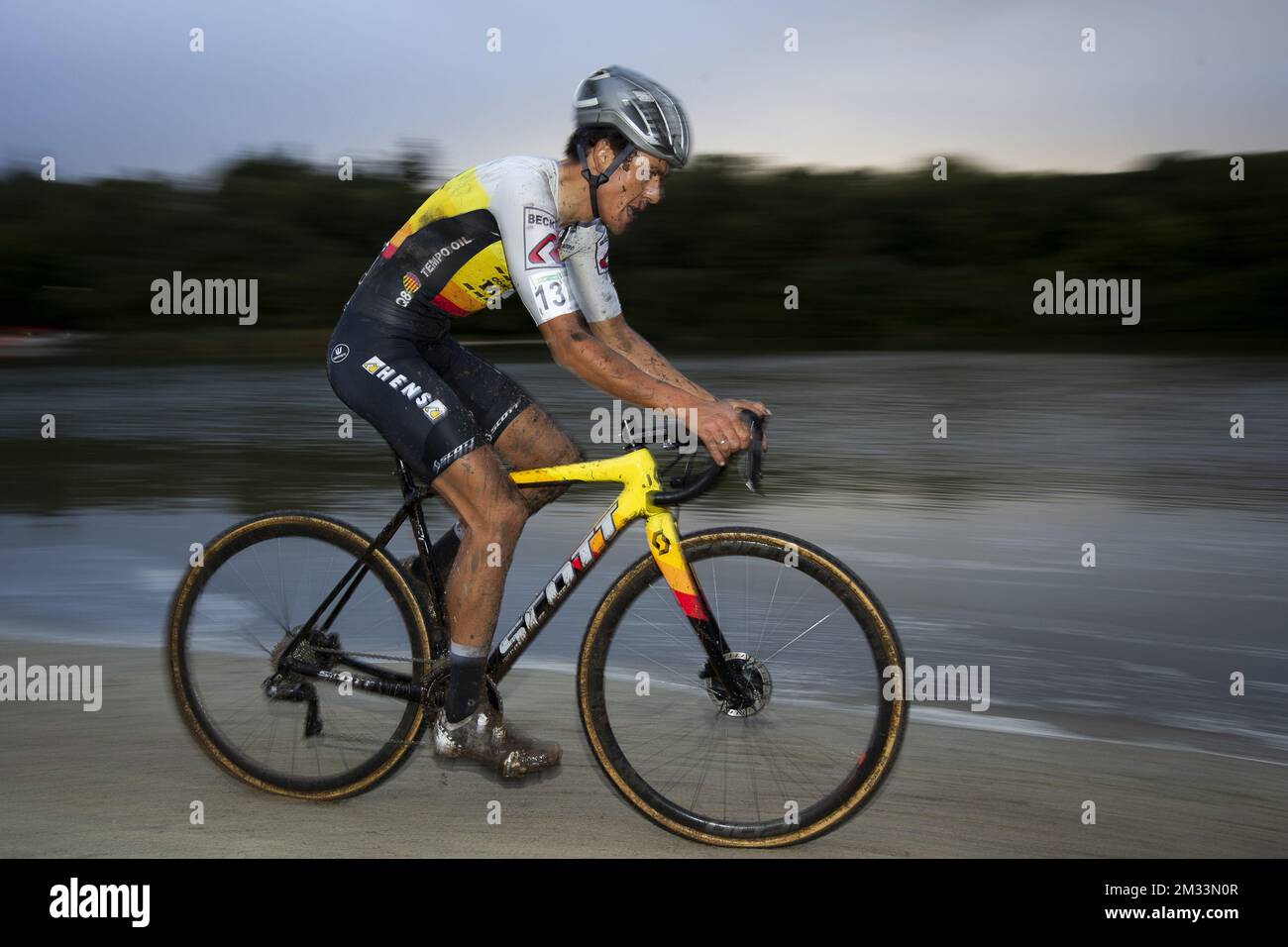 Belgian Tom Meeusen pictured in action during the men's race at the ...