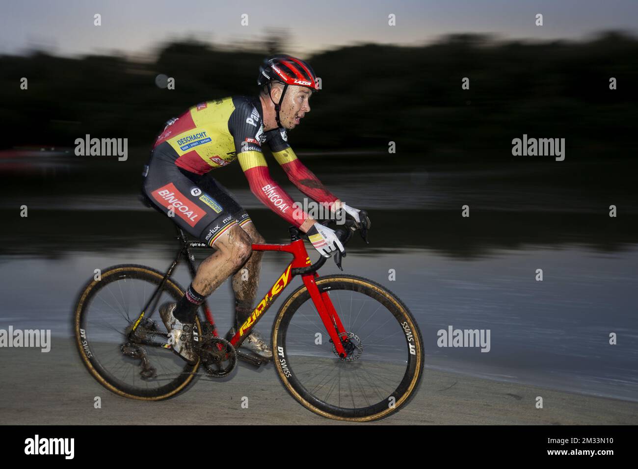 Belgian Laurens Sweeck pictured in action during the men's race at the ...