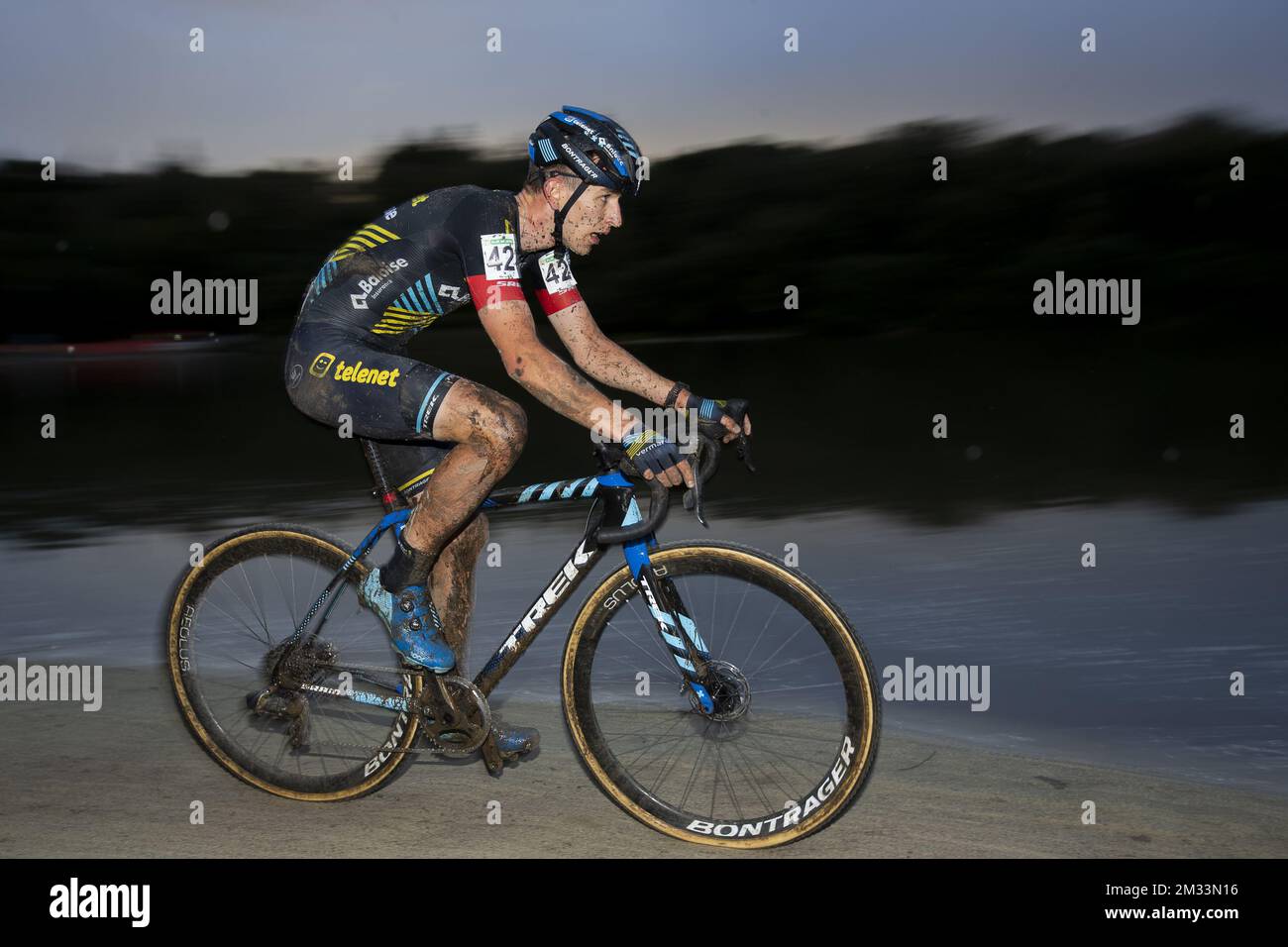 Belgian Yentl Bekaert pictured in action during the men's race at the ...