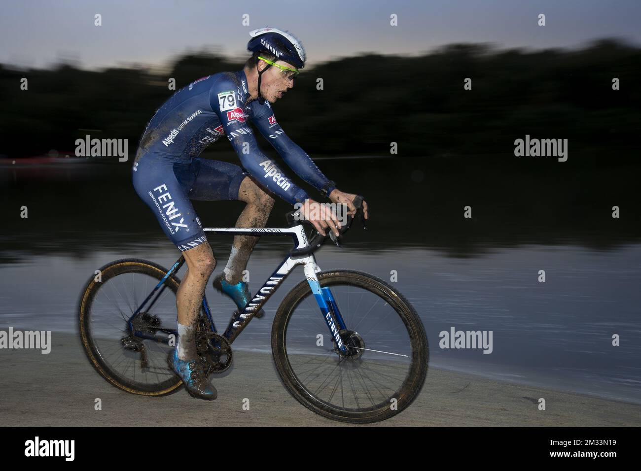 Belgian Niels Vandeputte pictured in action during the men's race at ...