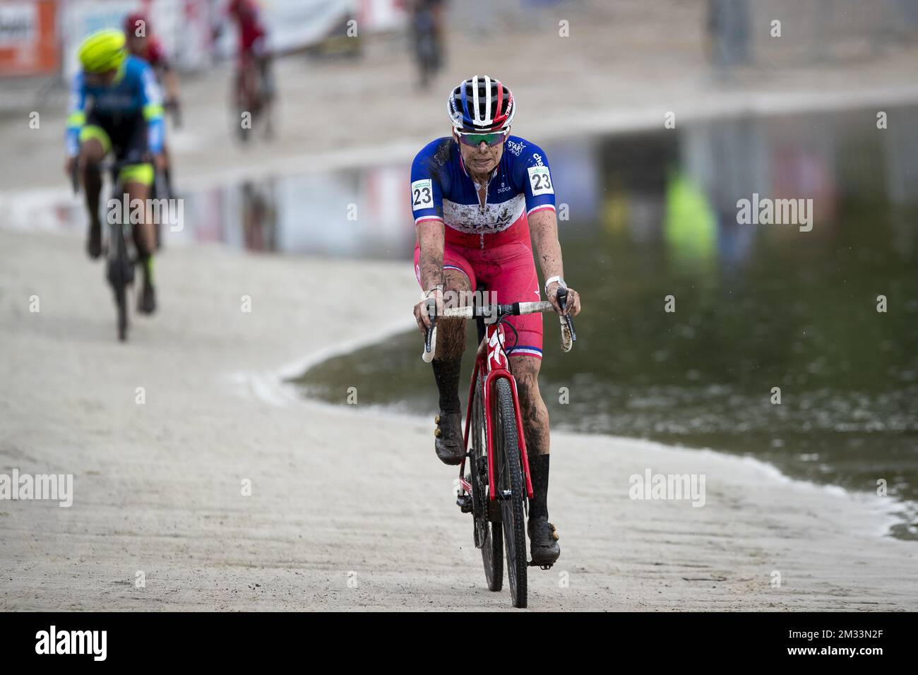 French Marion Norbert Riberolle pictured in action during the women's ...
