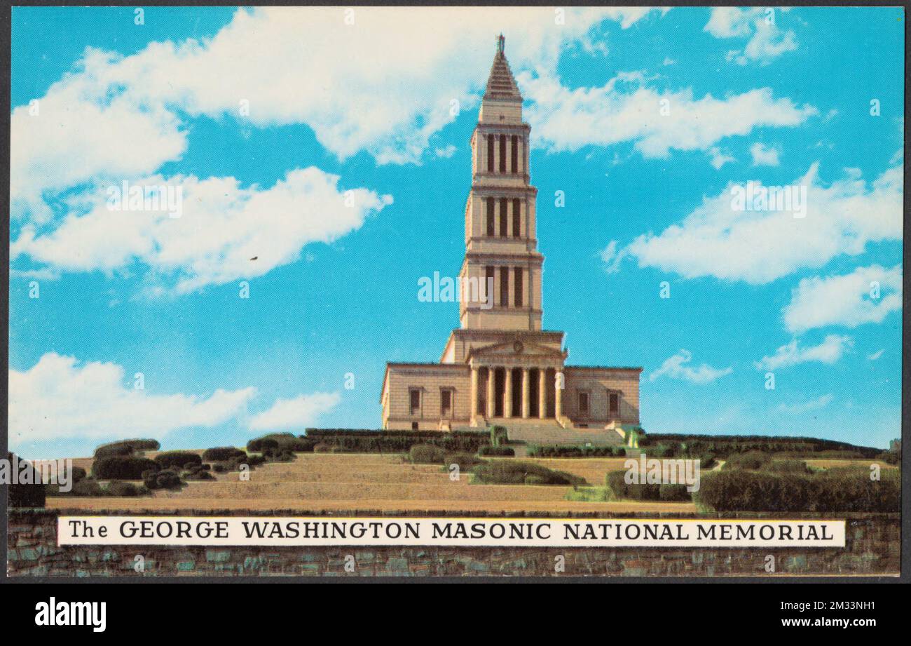 The George Washington Masonic National Memorial, Alexandria, Va ...
