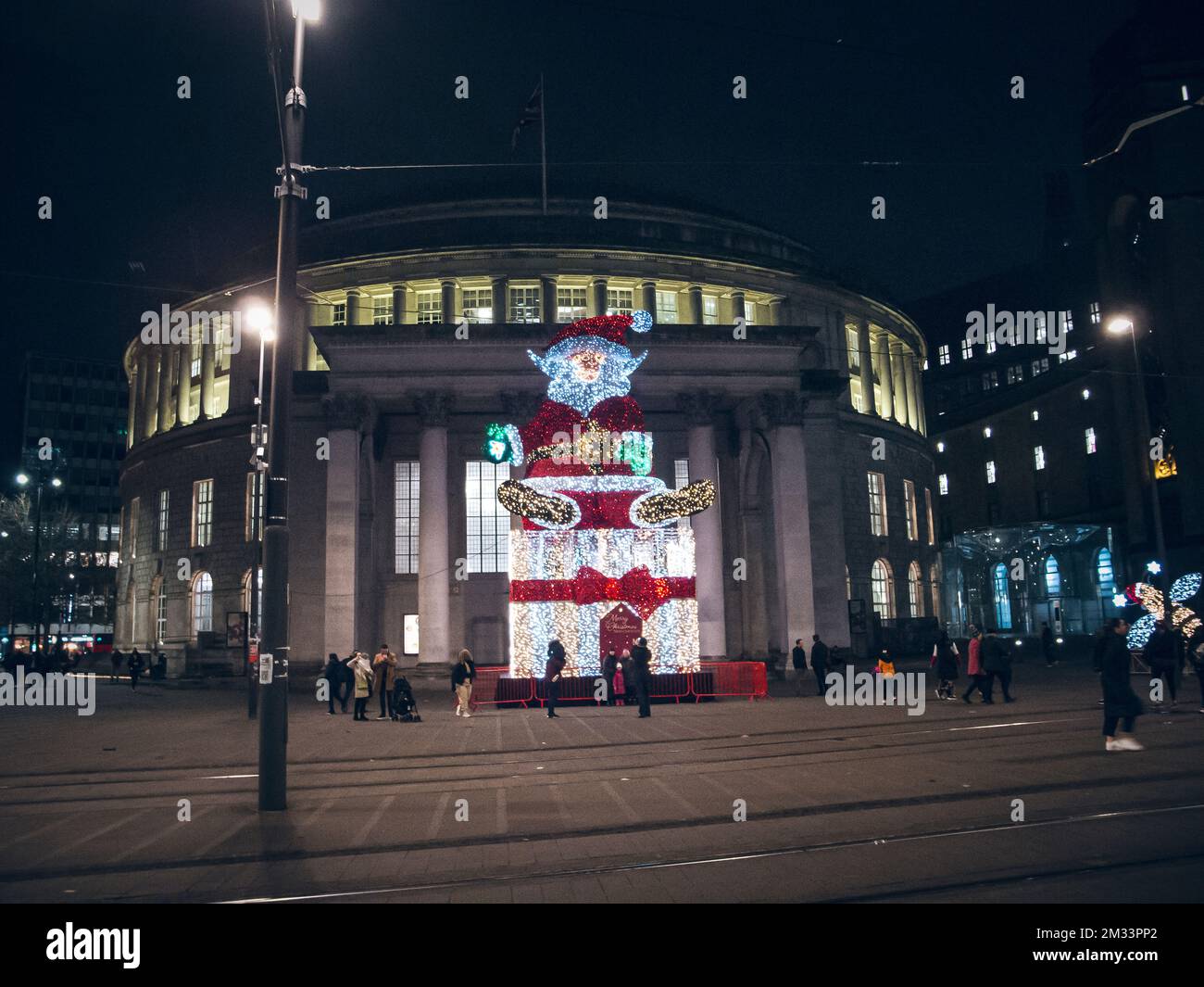 Manchester central library santa claus hi-res stock photography and ...