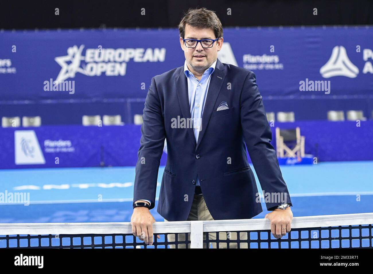 CEO and Co-founder of Tennium Kristoff Puelinckx poses for the ...