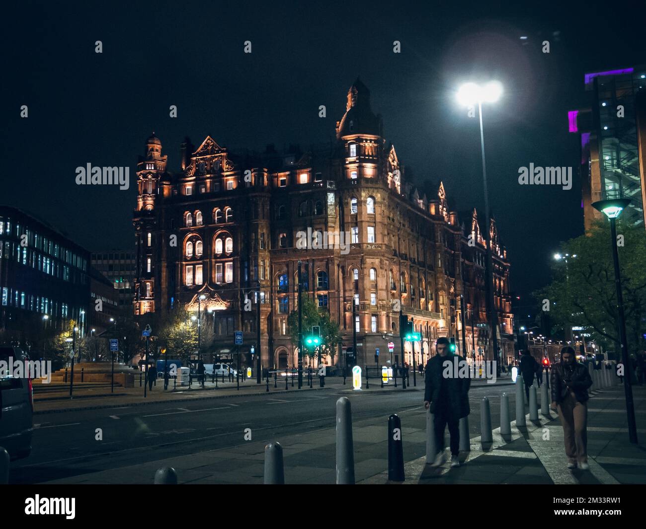 Picturesque Manchester buildings Stock Photo - Alamy