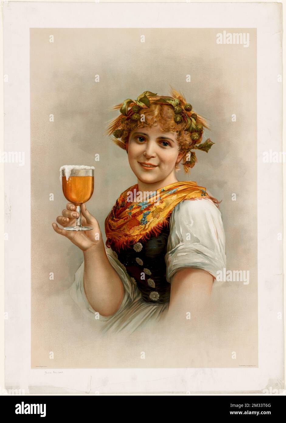 German bar maid hi-res stock photography and images - Alamy