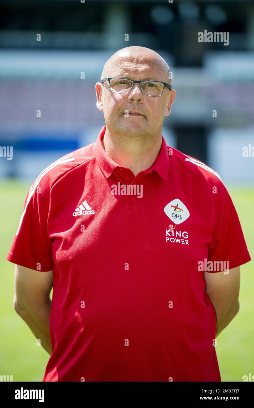 Patrick Van Bael poses for the photographer, at the 2020-2021 ...