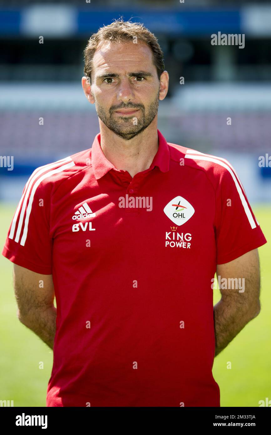physical coach Bart Van Lancker poses for the photographer, at the 2020 ...