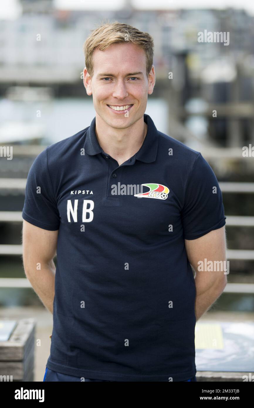Niels Buseyne poses for the photographer, in marge of the 2020-2021 ...