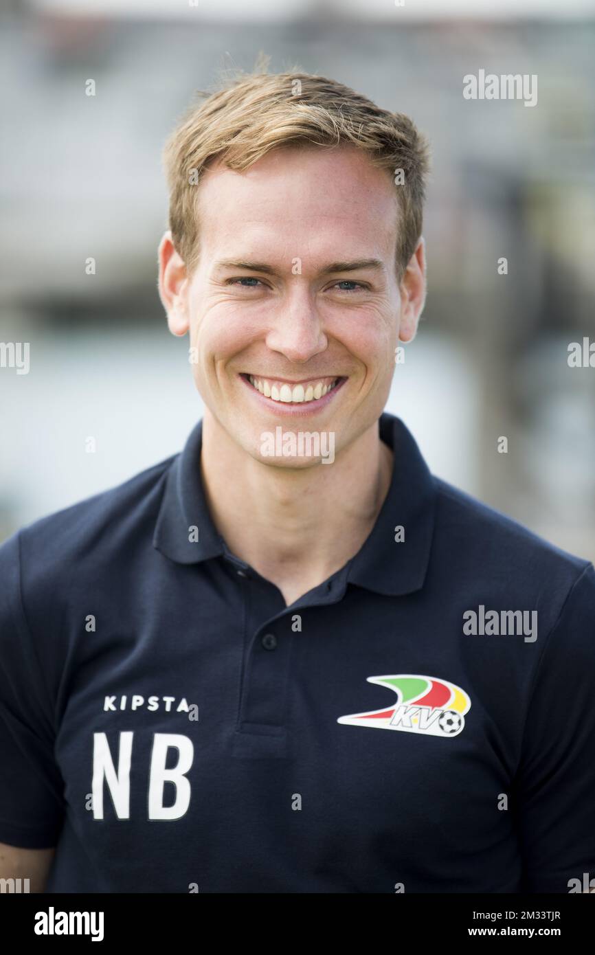 Niels Buseyne poses for the photographer, in marge of the 2020-2021 ...
