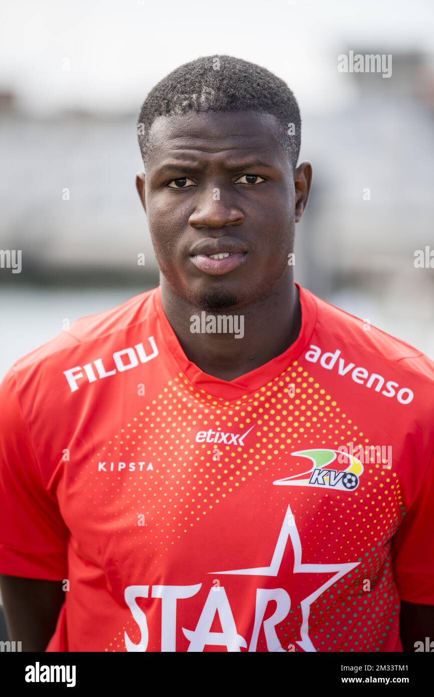 Makhtar Gueye poses for the photographer, in marge of the 2020-2021 ...