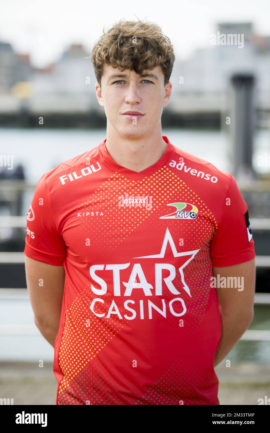 Jack Hendry poses for the photographer, in marge of the 2020-2021 ...